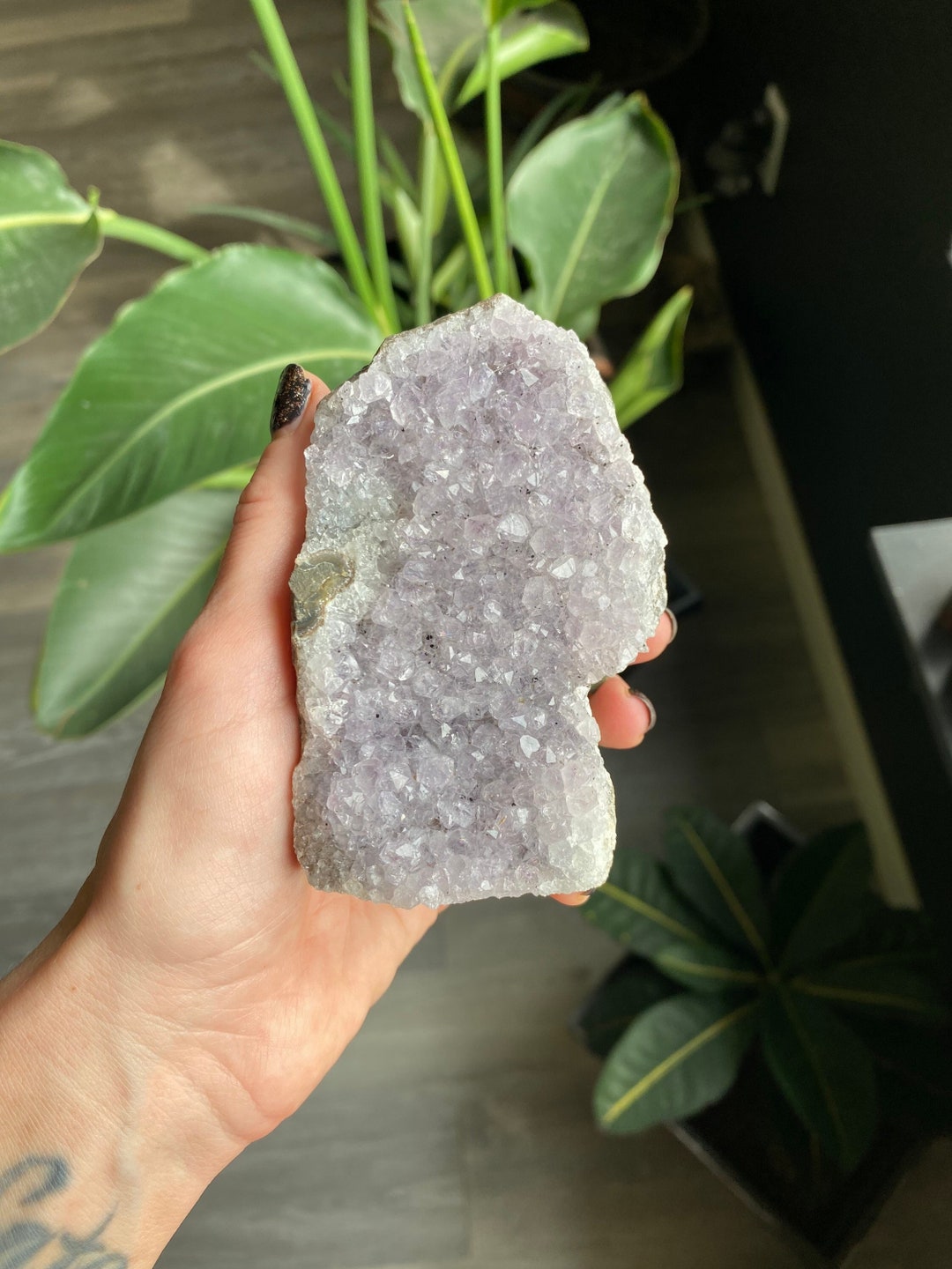 Amethyst Crystal Cluster Base Cut Free Standing | Natural Gemstone ...