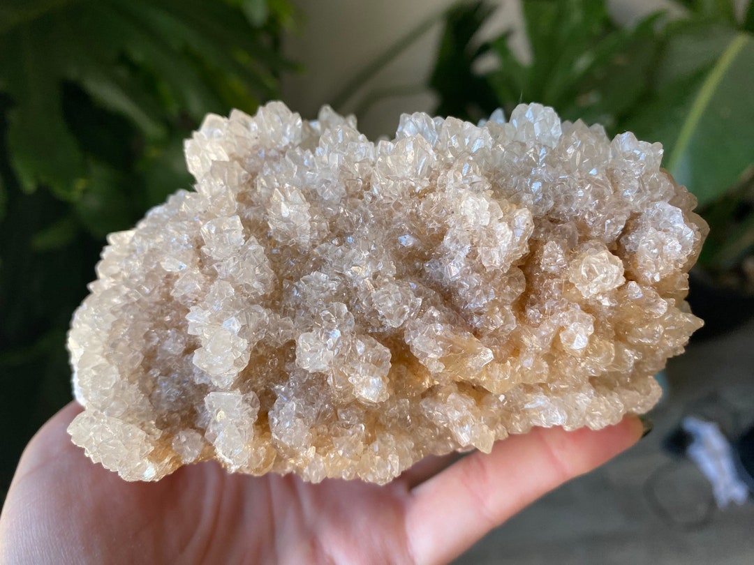 1.8lb Cave Calcite Cluster Natural Raw Aragonite Stone Crystal Large ...