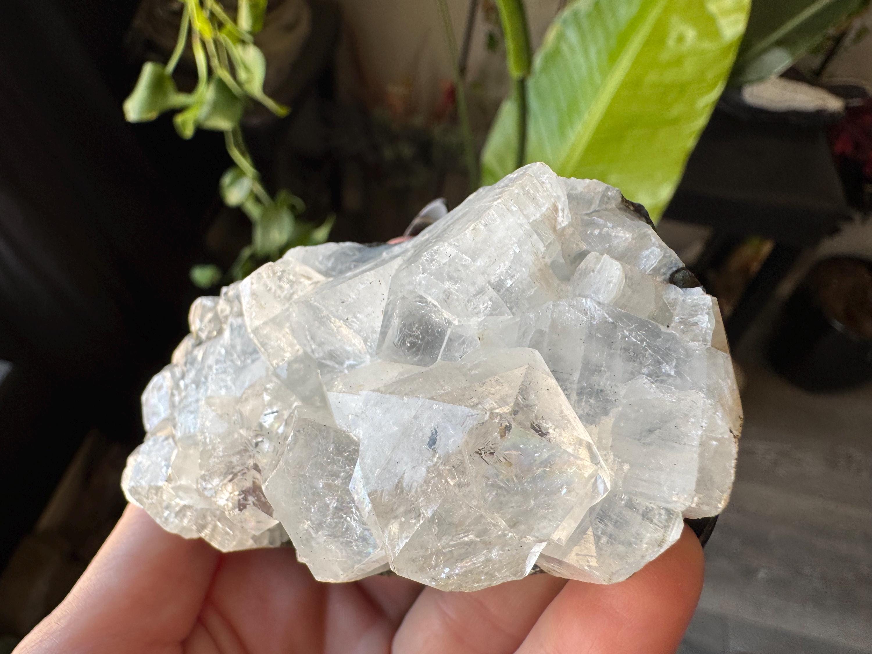 Apophyllite Crystal Cluster | Natural Raw Rough Zeolite Stone From ...