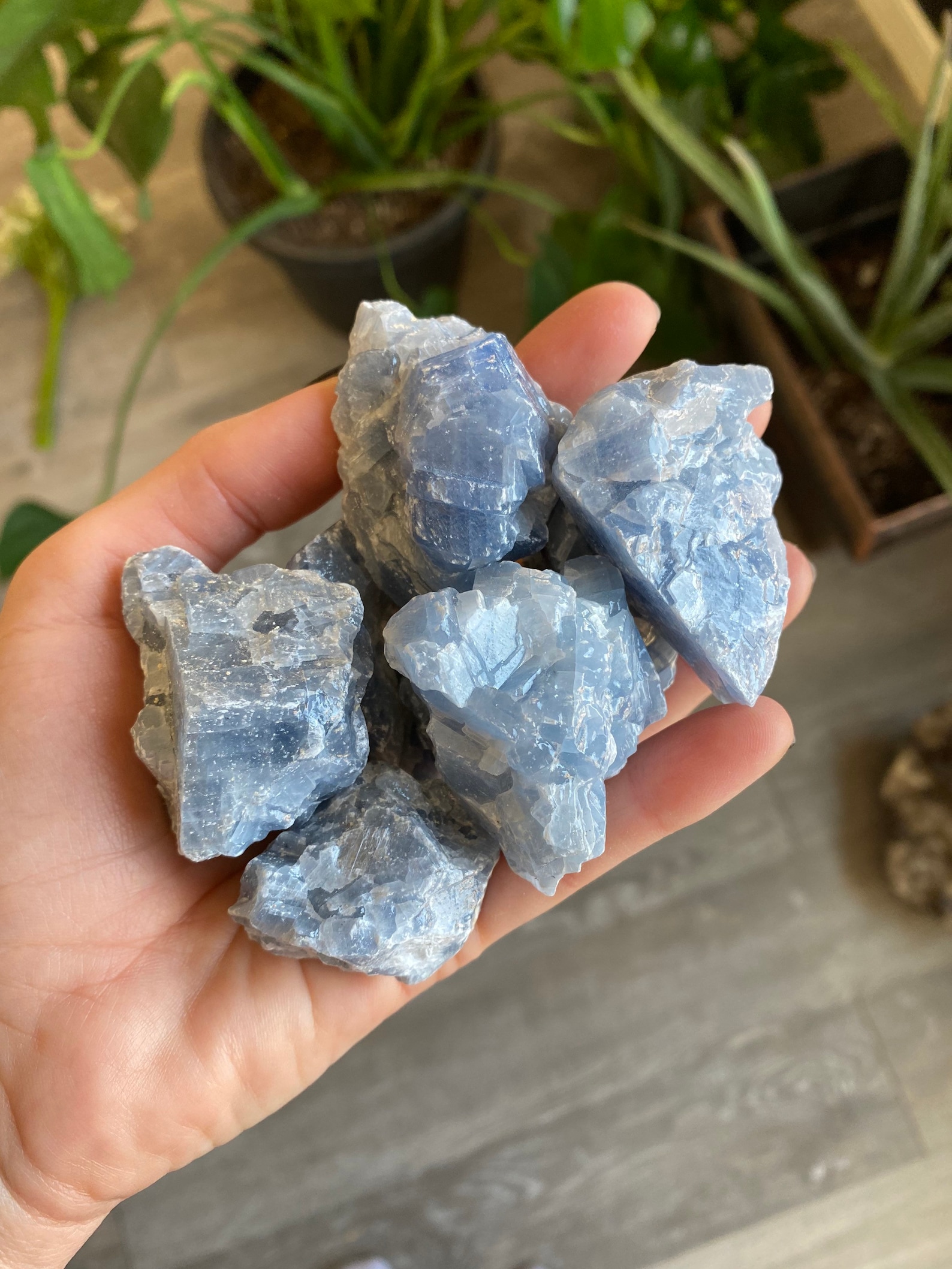 Blue Calcite Raw Rough Natural | All Sizes - Small Medium Large XL ...