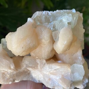 1.4lb Stilbite & Apophyllite Crystal Cluster | Natural Raw Rough ...