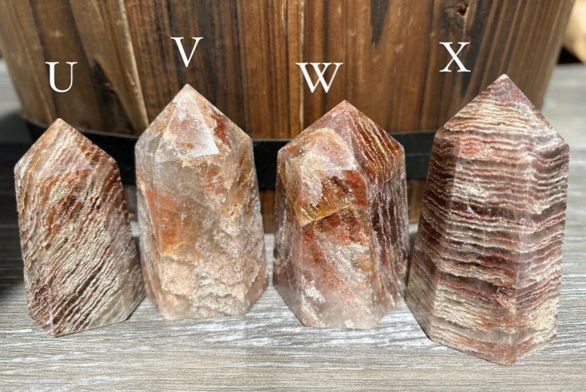 Lodolite Tower Garden Quartz Point Thousand Layer Quartz | Etsy
