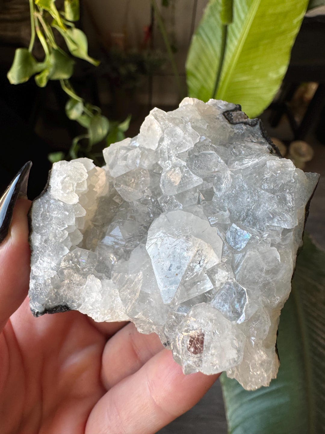 Apophyllite Crystal Cluster | Natural Raw Rough Zeolite Stone From ...