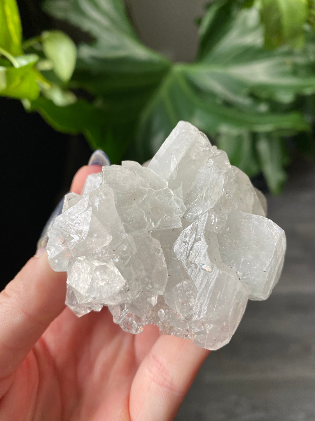 Apophyllite Crystal Cluster Natural Raw Rough Zeolite Stone - Etsy