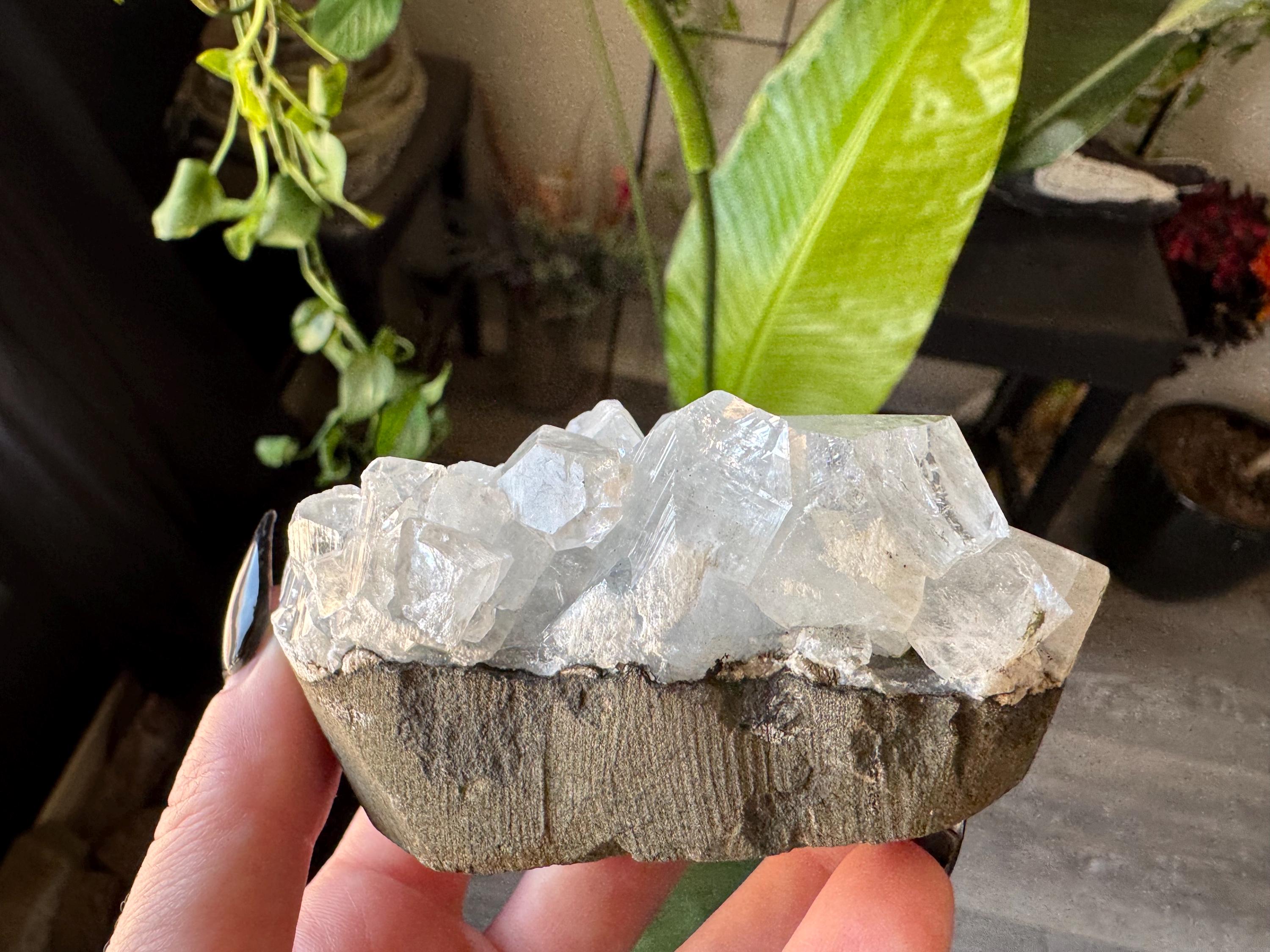 Apophyllite Crystal Cluster | Natural Raw Rough Zeolite Stone From ...