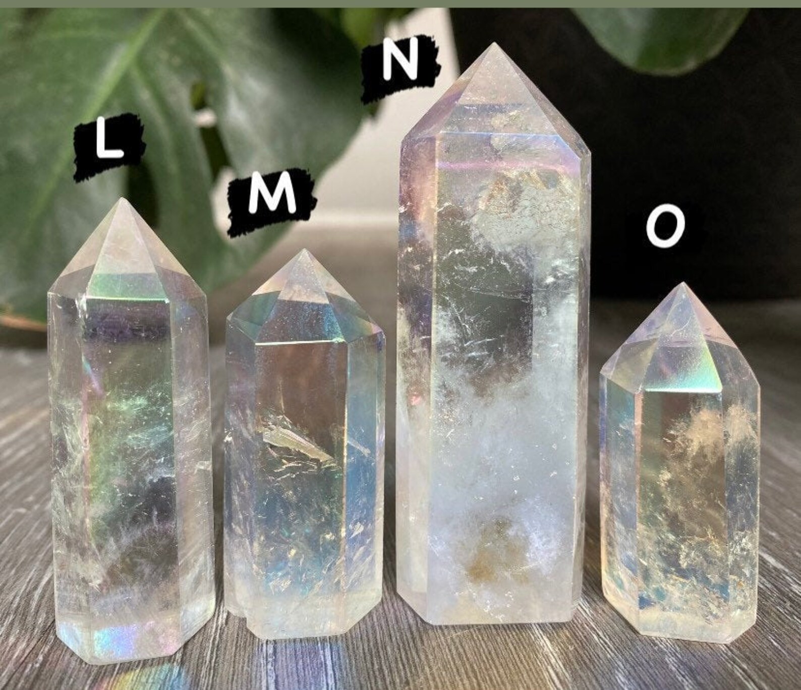 Angel Aura Quartz Crystal Tower Point Generator Metaphysical - Etsy