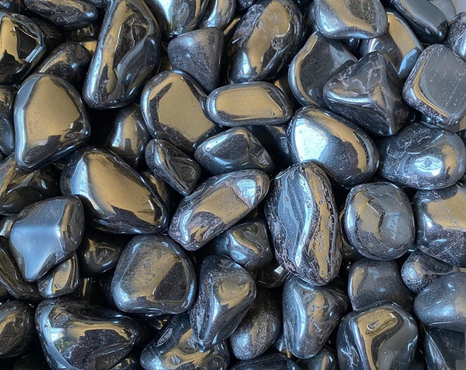 Hematite Tumbled Stone | Natural Hematite Crystal Polished | Pocket ...