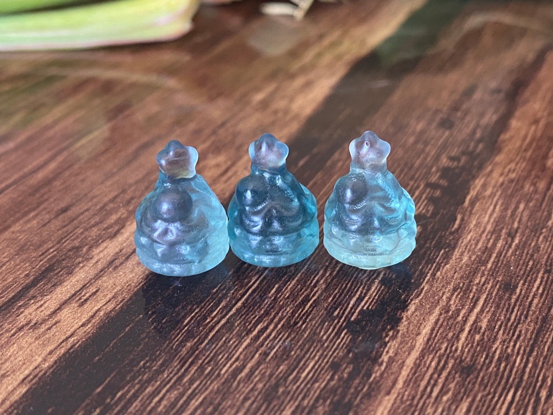 Green Fluorite Tree Crystal Mini | Carved and Polished Natural Stone ...