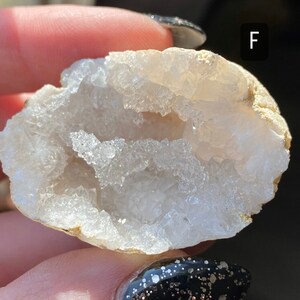 Clear Quartz Cluster Geode Half Natural Raw | Metaphysical Healing and ...
