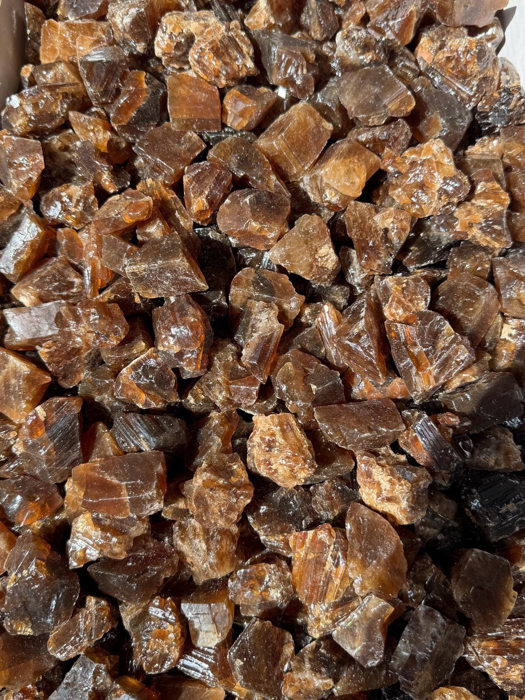 Chocolate Calcite Raw Rough Natural Crystal | Brown Mocha Calcite Stone ...