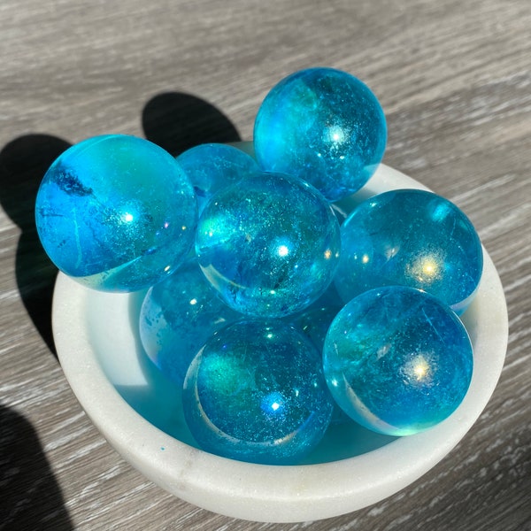 Aqua Aura Quartz - Etsy