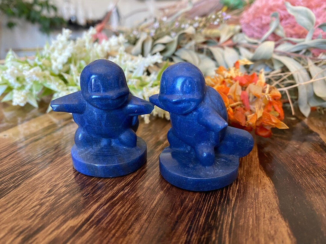 Blue Aventurine Squirtle Crystal | Natural Carved and Polished Stone ...