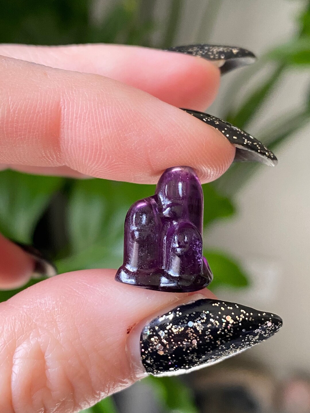 Fluorite Dugtrio Crystal Mini | Carved and Polished Natural Fluorite ...