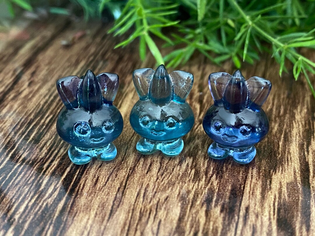 Fluorite Oddish Crystal Mini | Carved and Polished Natural Stone Green ...
