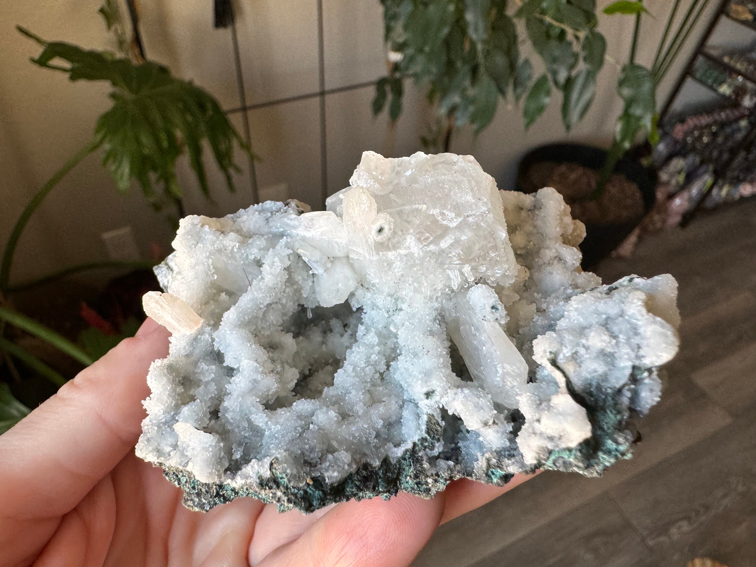 Zeolite Crystal Cluster | Natural Raw Rough Chalcedony Calcite and ...