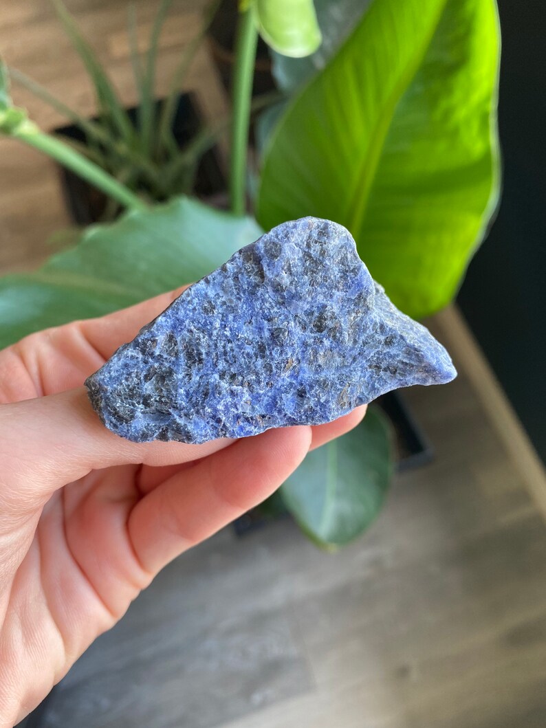 Sodalite Rough Raw Stone | Natural Mineral and Gemstone Specimen ...
