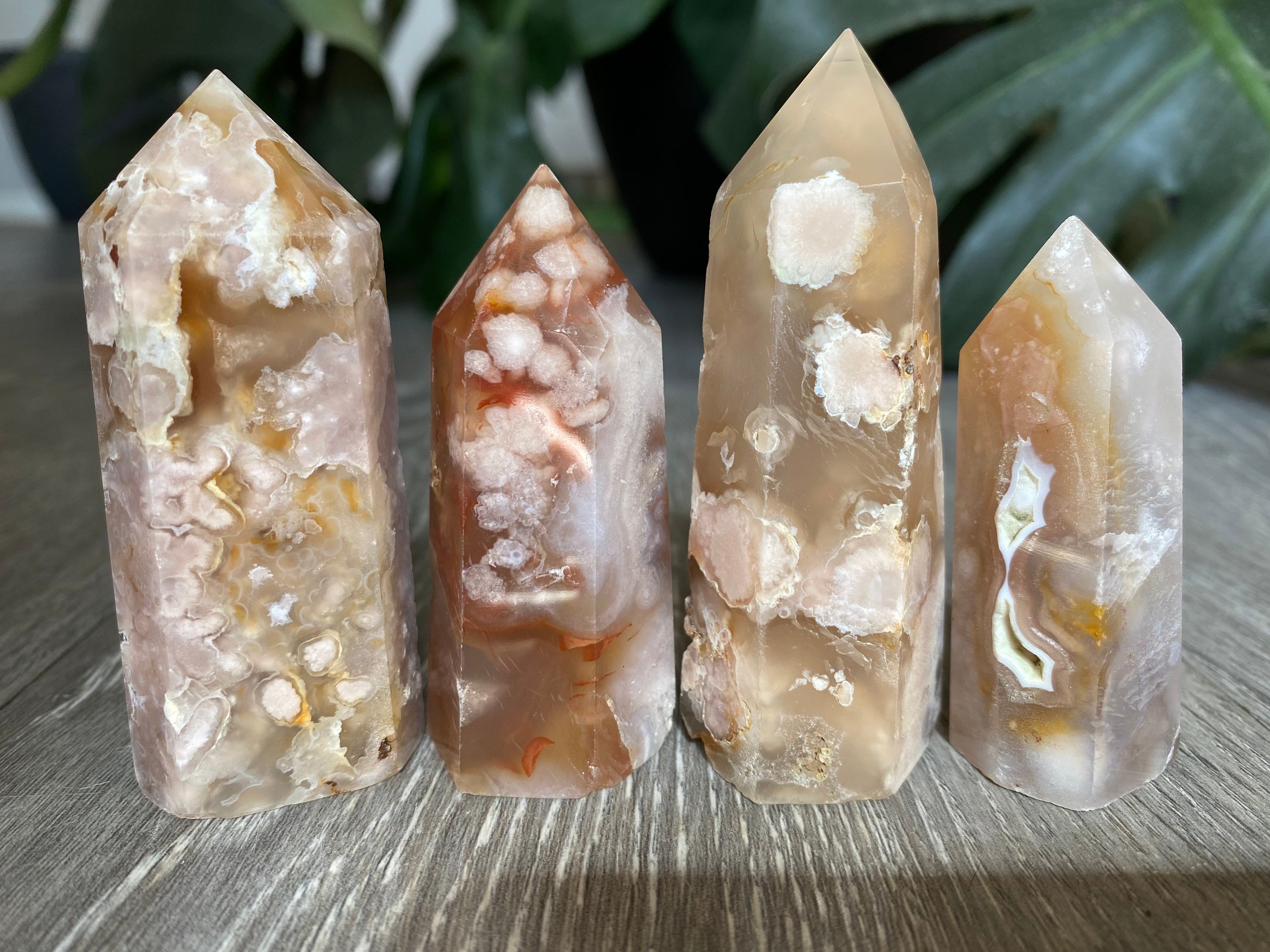 Home & Living Flower Agate Point Rocks & Geodes etna.com.pe