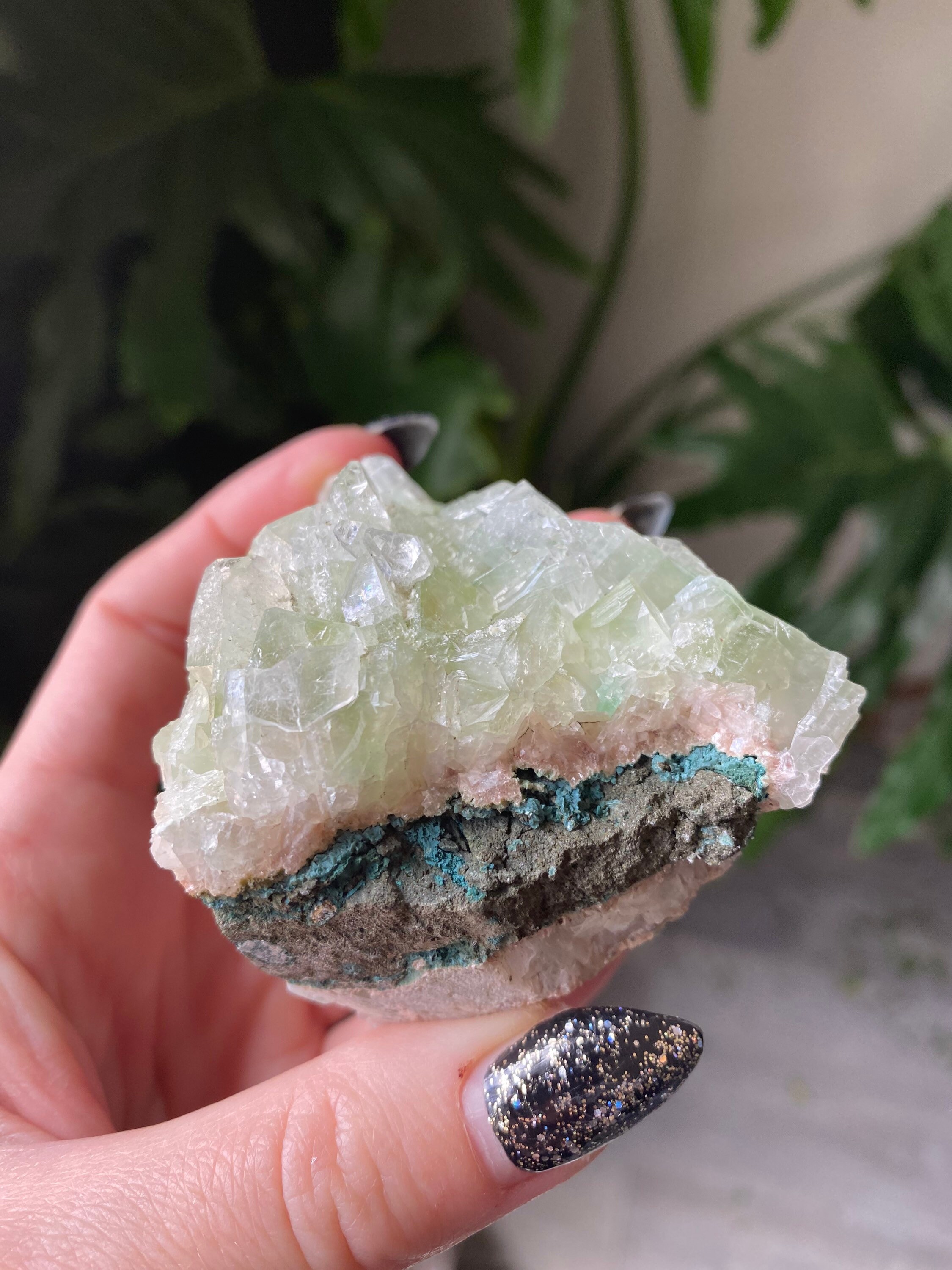 Green Apophyllite Crystal Cluster Natural Raw Rough Stone - Etsy