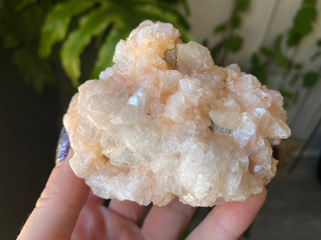 Stilbite Crystal Cluster Natural Raw Rough Stone From Jalgaon India ...