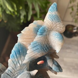 1lb Trolleite Birds Crystal | Natural Stone Carved Birds in a Tree ...