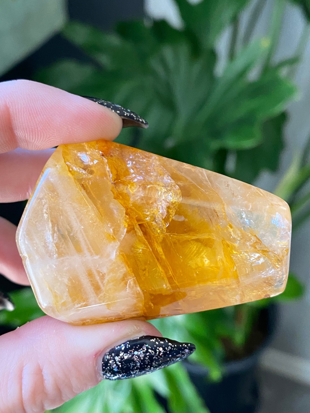Golden Healer Quartz Crystal Free Form | Natural Carved Polished Stone ...