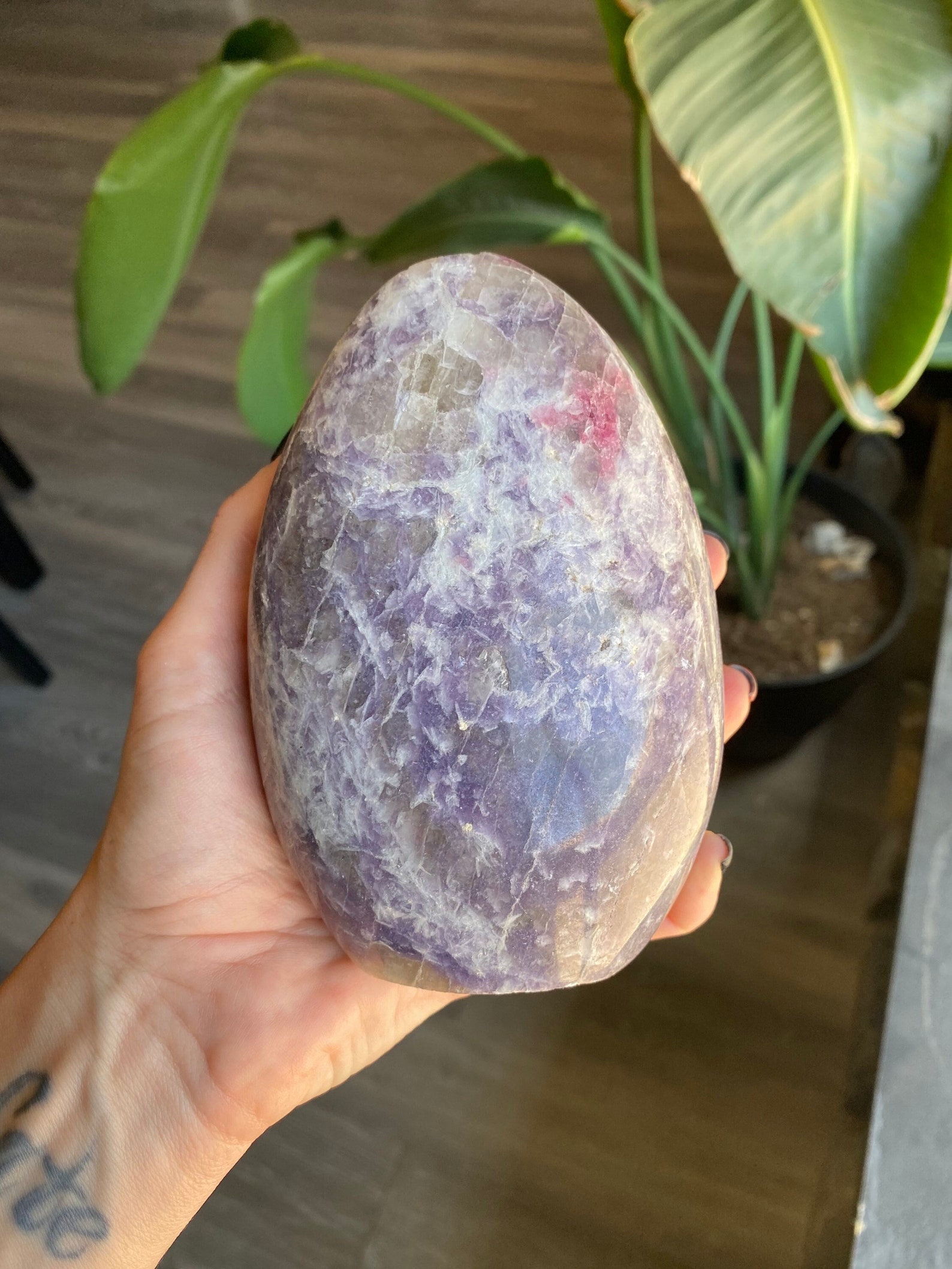 Unicorn Stone Crystal Free Form Natural Large Lepidolite | Etsy