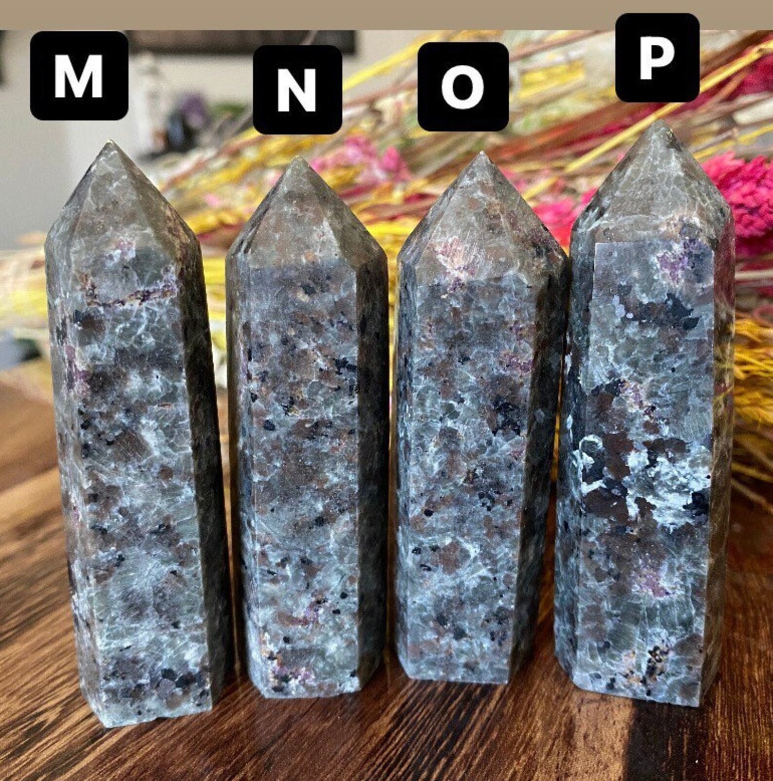 Yooperlite Crystal Tower Point Natural Polished Yooperlite - Etsy