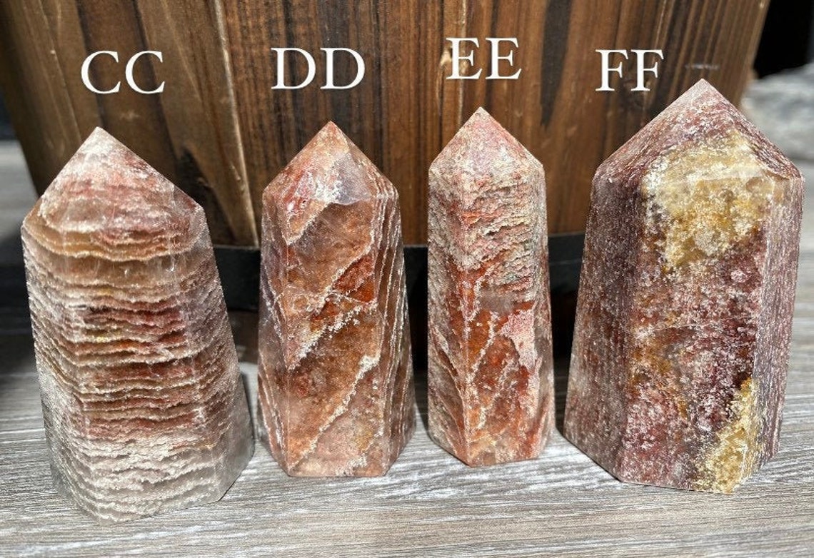 Lodolite Tower Garden Quartz Point Thousand Layer Quartz | Etsy