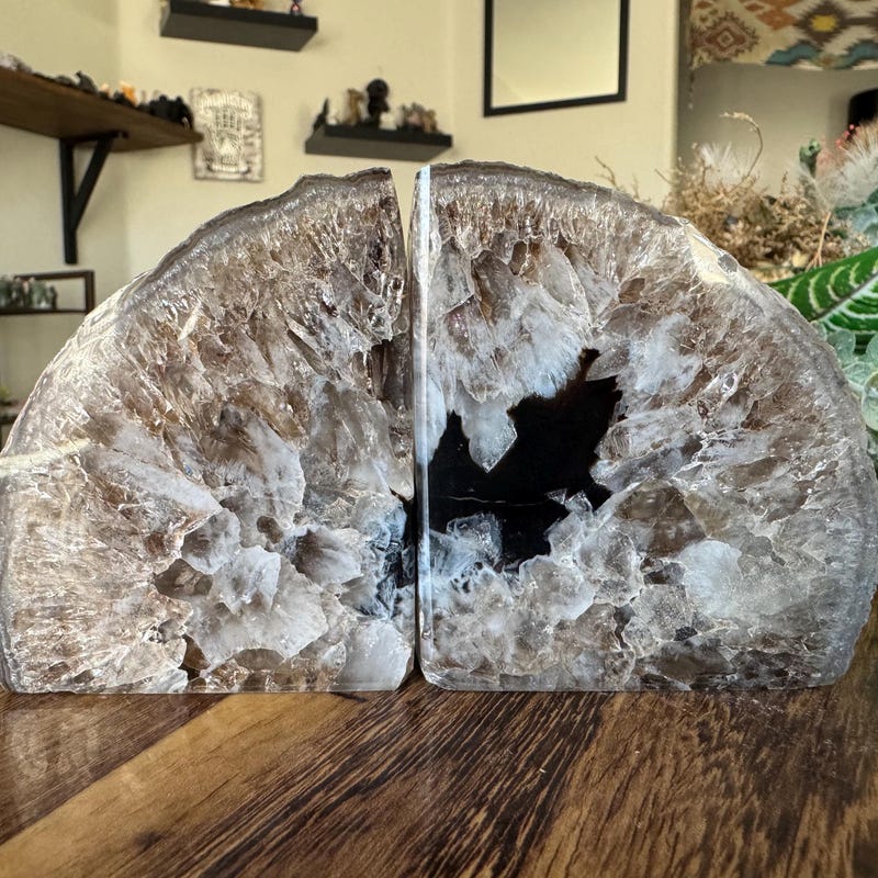 Geode Bookends - Etsy