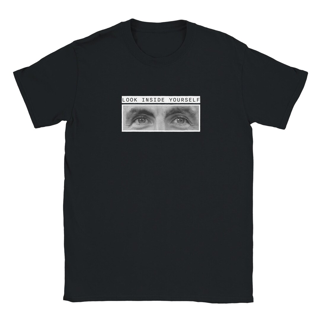 Mark Carney "look Inside Yourself" T-shirt - Black - Etsy Canada