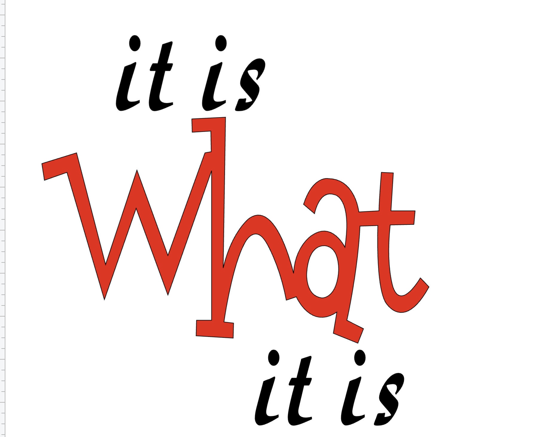 It is What It is SVG - Etsy