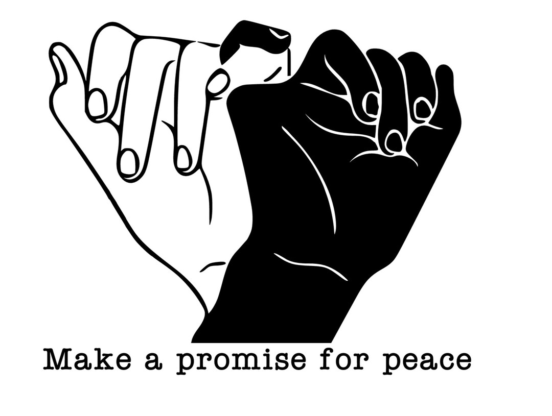 Make a Promise for Peace SVG - Etsy