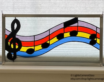 Glass Musical Notes - Etsy