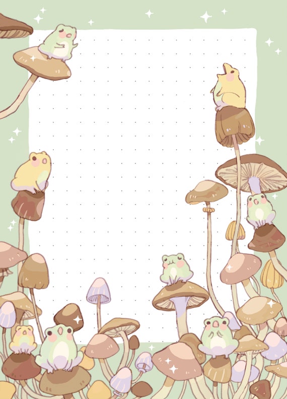 Frog Concert Notepad - Etsy