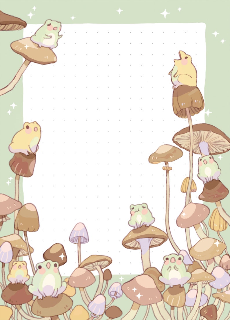 Frog Concert Notepad - Etsy