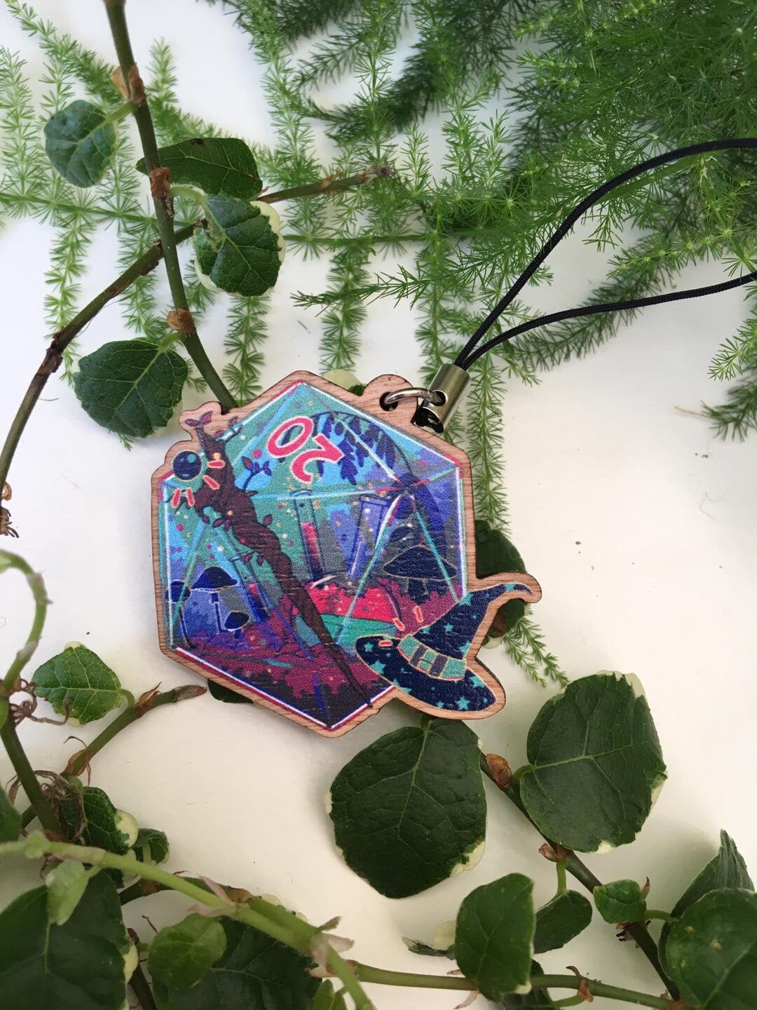 Various D20 Wooden Charms - Etsy