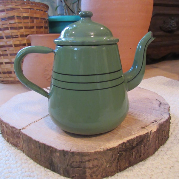 Enamel Coffee Pot - Etsy