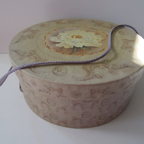 Decorative Hat Box - Etsy
