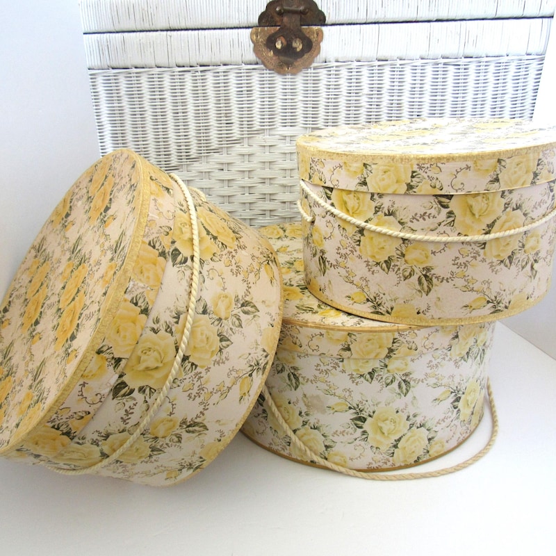 Decorative Hat Box - Etsy