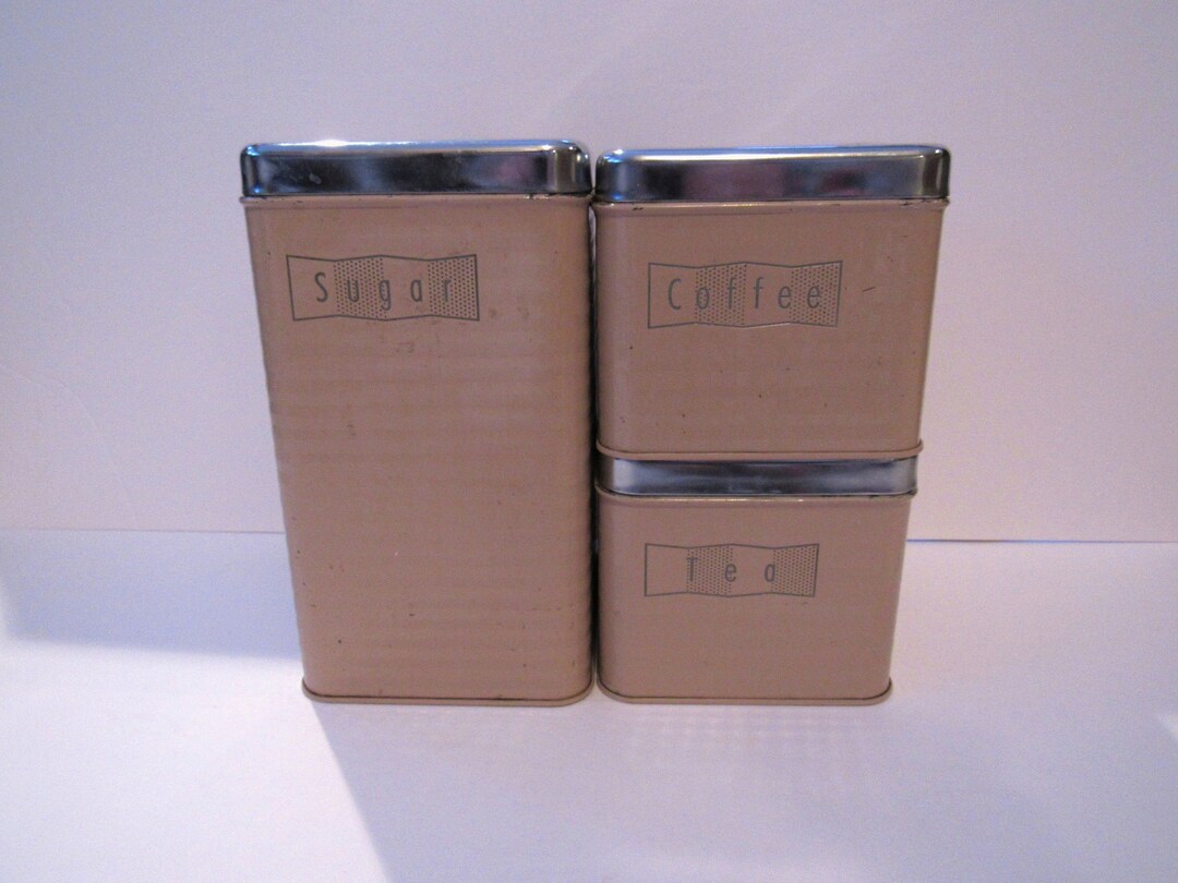 Vintage Retro Mid Century Maid of Honor Beige and Chrome Kitchen ...