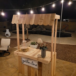 DIY Construction Plan for Lemonade Stand - Hot Chocolate Stand ...