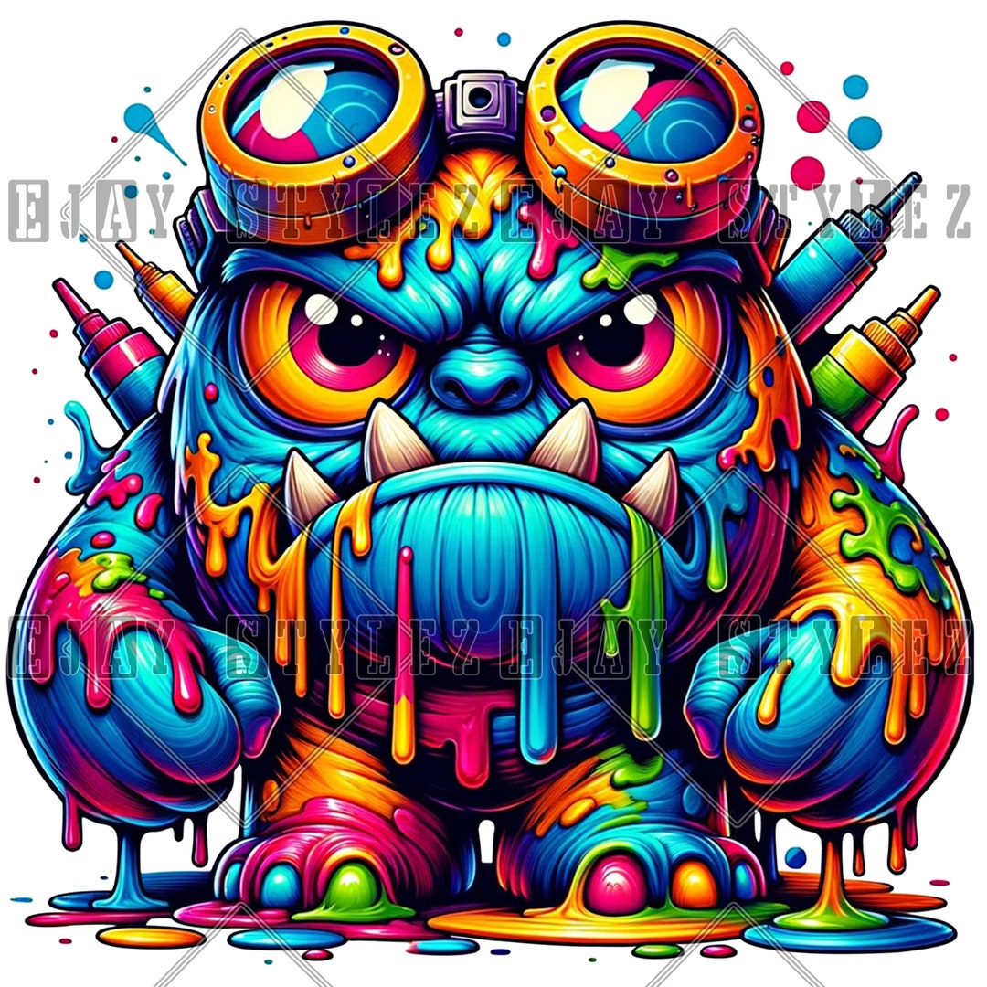 Angry Painter Custom Design - Etsy