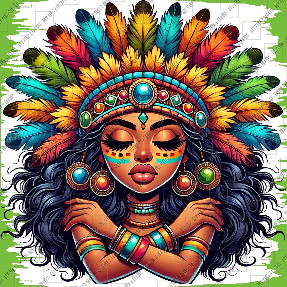 Celestial Chieftess PNG - Etsy