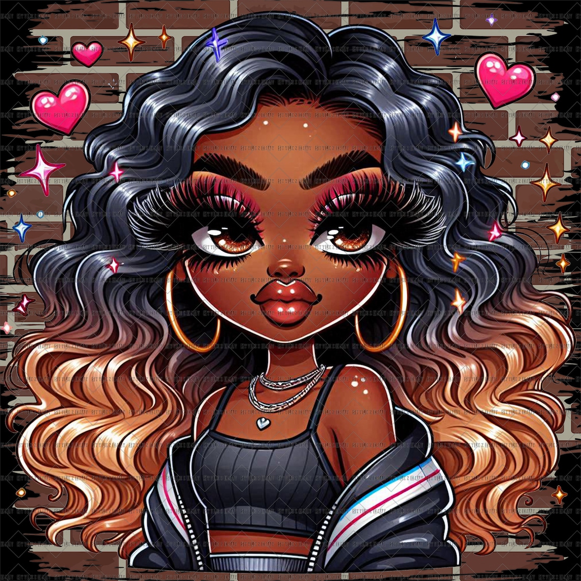 Sparkling Diva PNG - Etsy