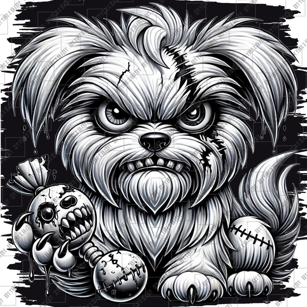 Grim Growler PNG - Etsy