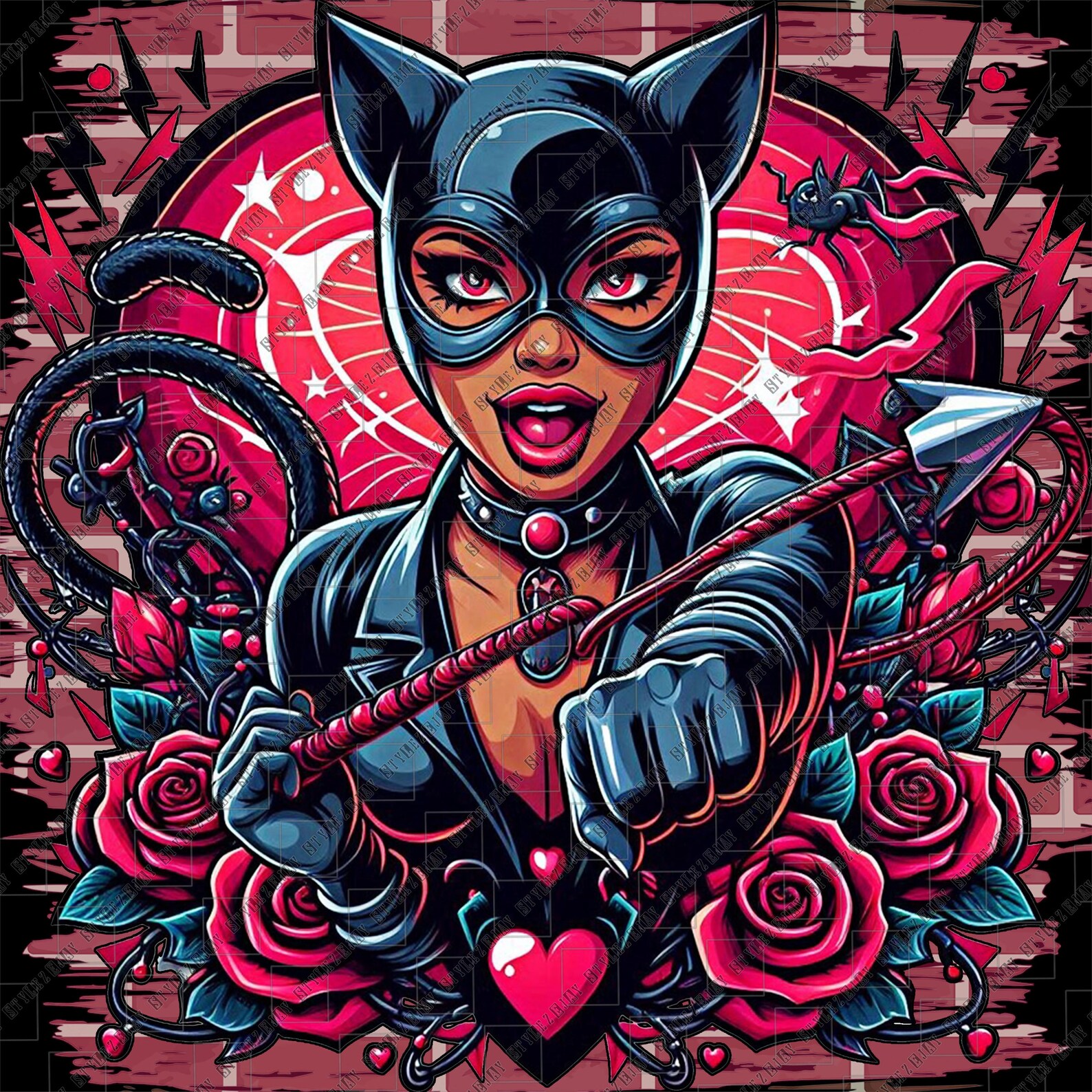 Feline Fury PNG - Etsy