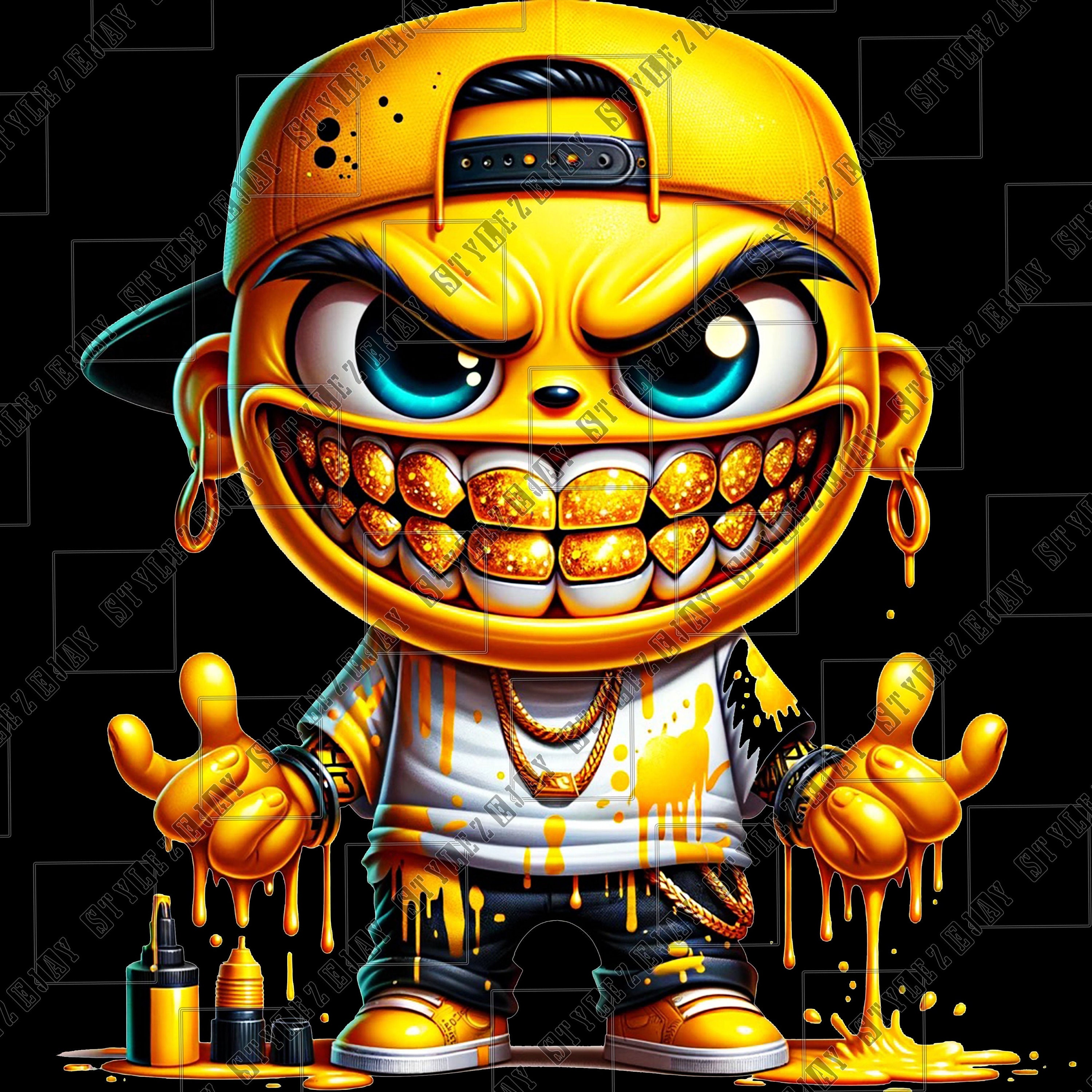 Golden Grillz Png - Etsy