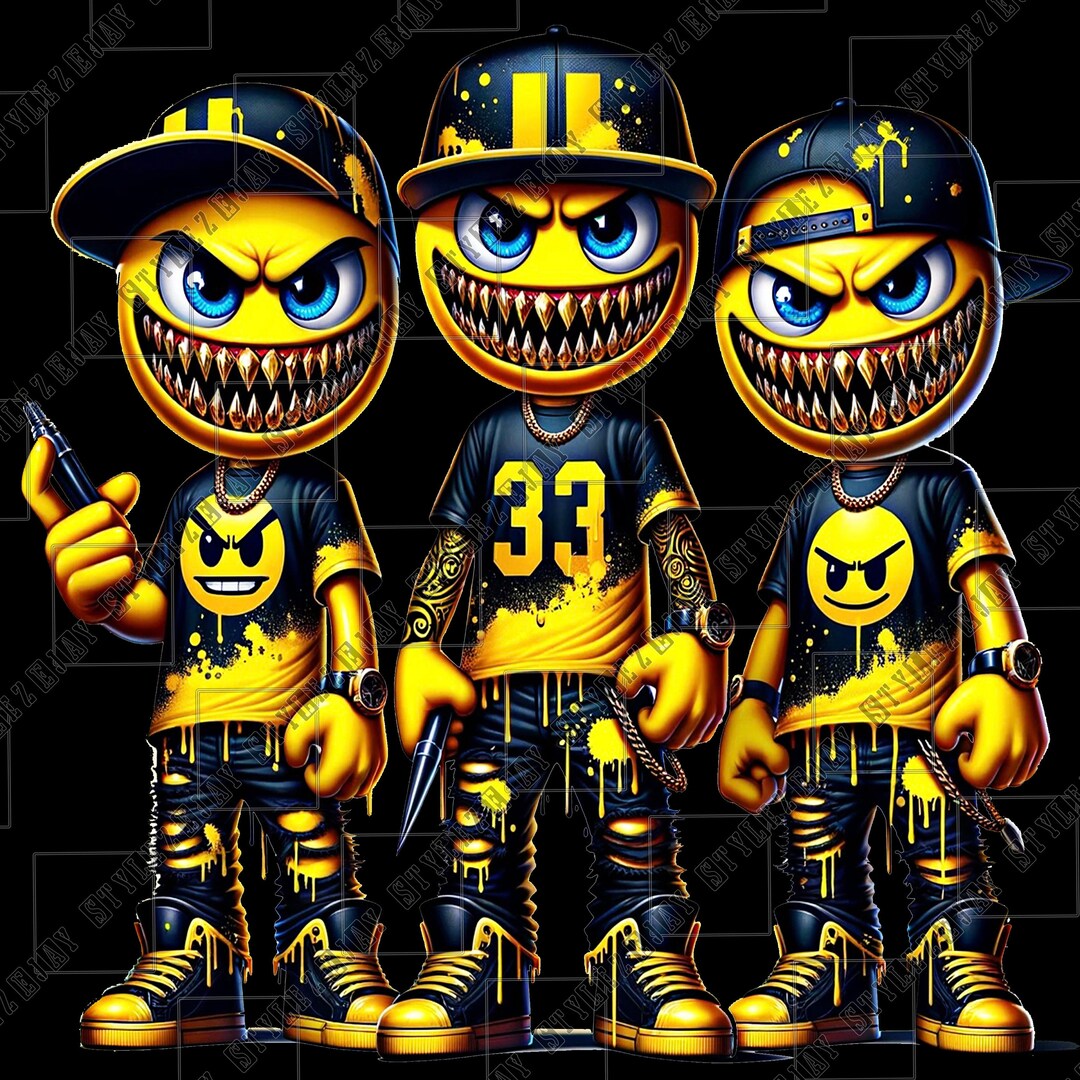 Evil G-moji Png - Etsy