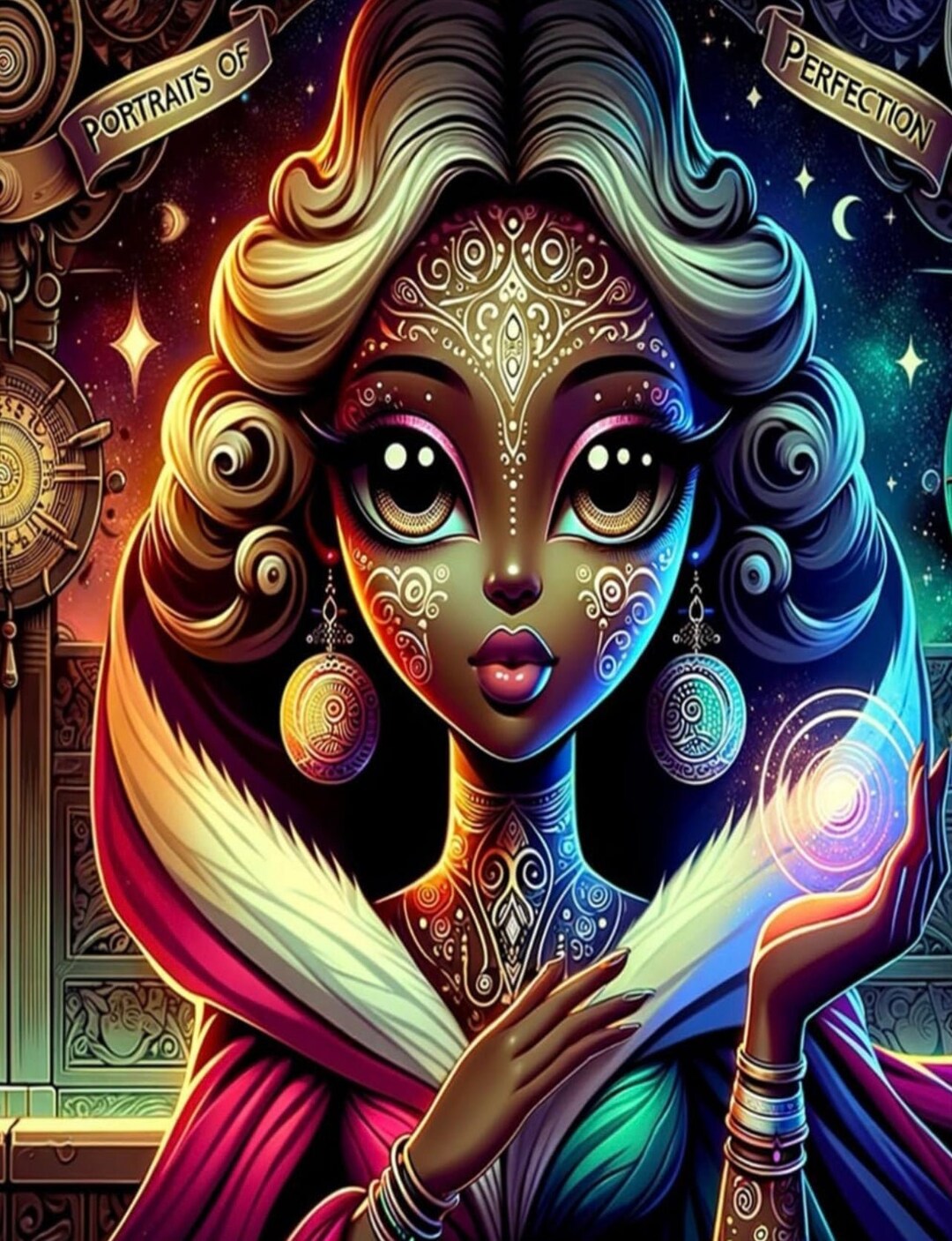 Portraits of Perfections Coloring Book Paperback - Etsy