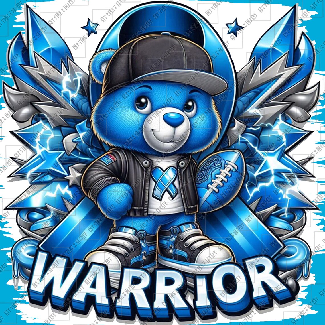 Fearless Fury Fighter PNG (prostate Cancer Awareness) - Etsy